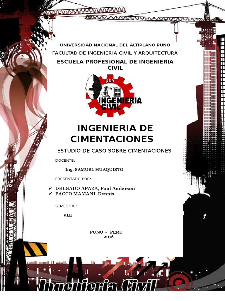 Trabajo Final de Cimentaciones | PDF