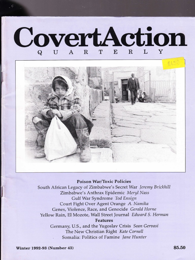 Covert Action Quarterly 43 Magazine Zimbabwe, Rhodesia | PDF | Rhodesia | Anthrax