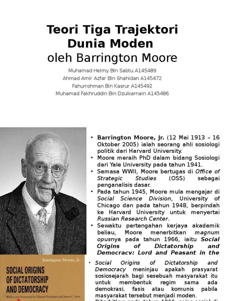Teori Barrington Moore | PDF | Politik | Sejarah