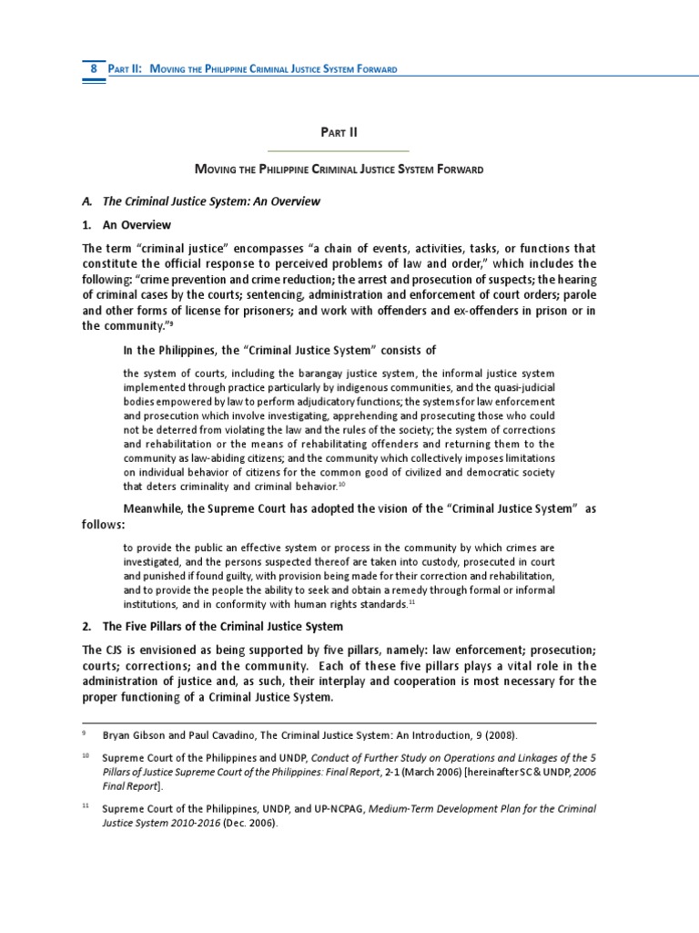 5 Pillars of The Criminal Justice System | PDF | Prosecutor | Criminal ...