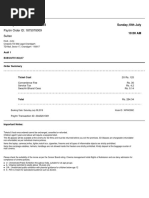 Indigo Payment Receipt | PDF