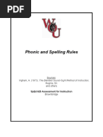 Informal Decoding Inventory Final-2 | PDF | Word | Syllable