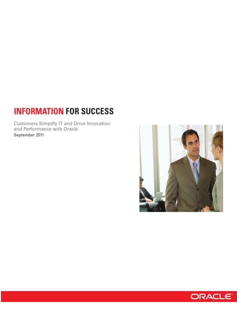 Customer Stories | PDF | Oracle Database | Oracle Corporation