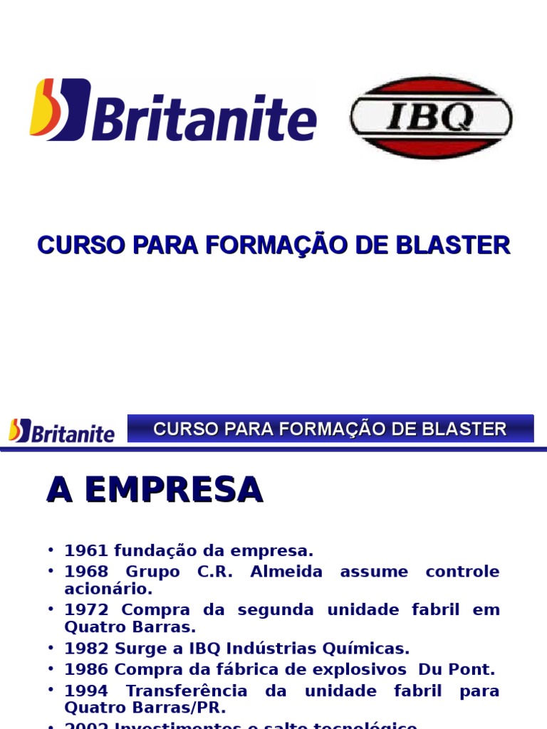 Blaster v2 | PDF | Material explosivo | Mineração