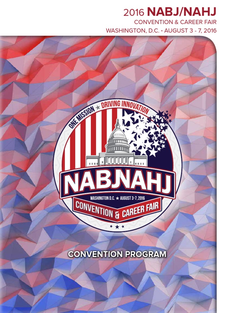 2016 NABJ Convention Program | PDF | Chrysler | Conservation Biology