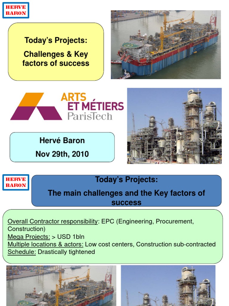 Challenges & Key For Project Success | PDF | Procurement | General ...