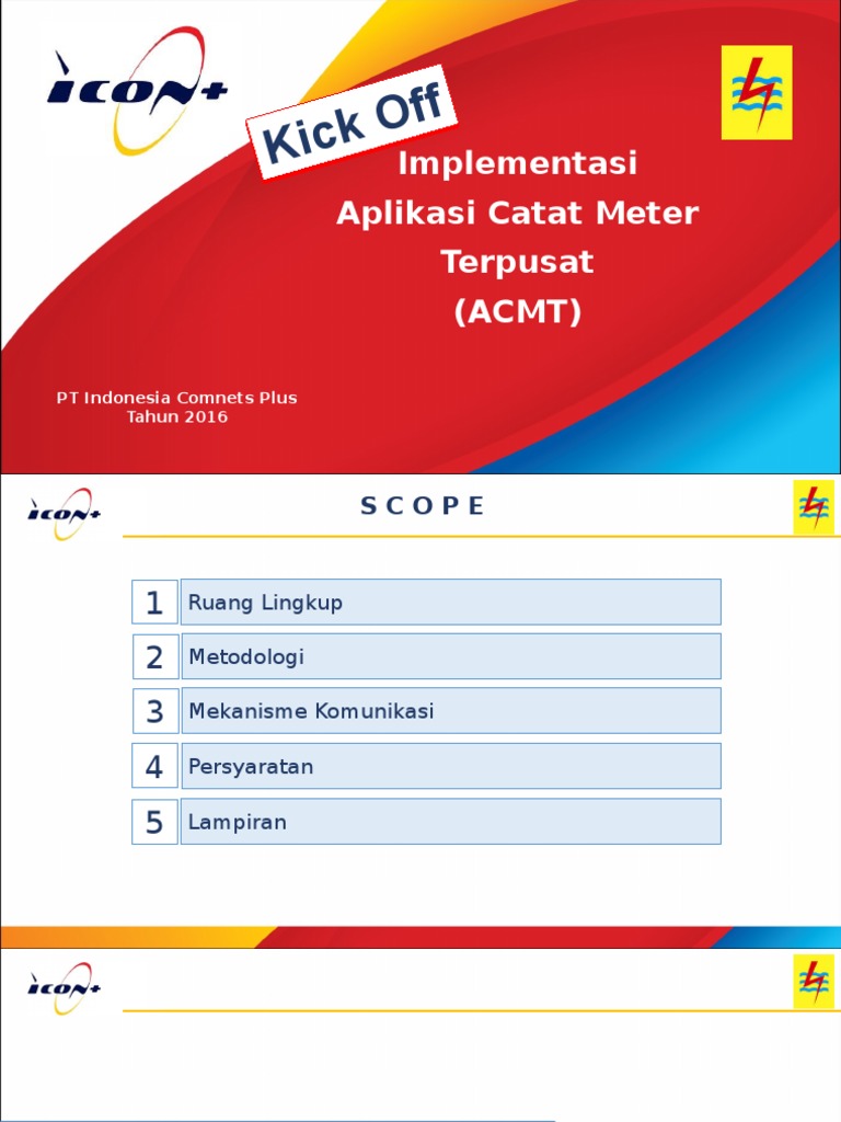 Implementasi ACMT PLN 2016 | PDF
