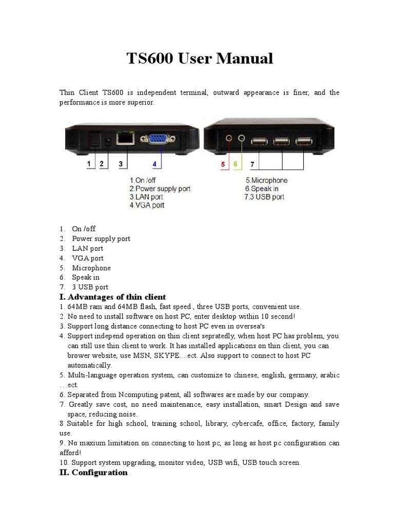 TS600 User Manual | PDF | Microsoft Windows | Personal Computers