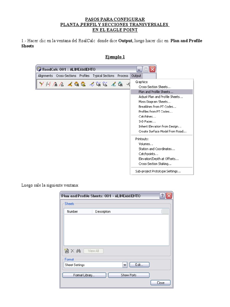 Para Configurar Plan y Perfil Eagle Point | PDF | Ajedrez | Juegos y ...
