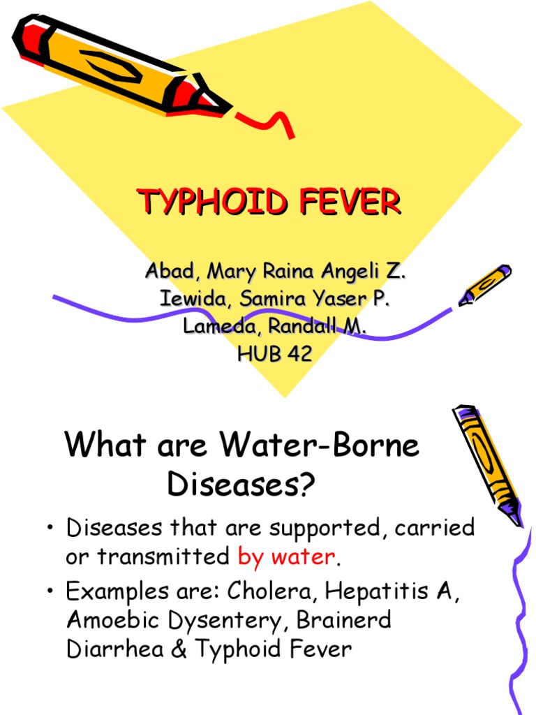 Typhoid Fever.ppt | Immunology | Health Sciences