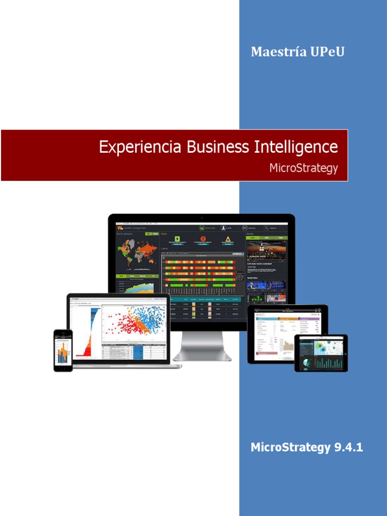 Primeros Pasos Con MicroStrategy PDF | PDF | Gestión de datos ...