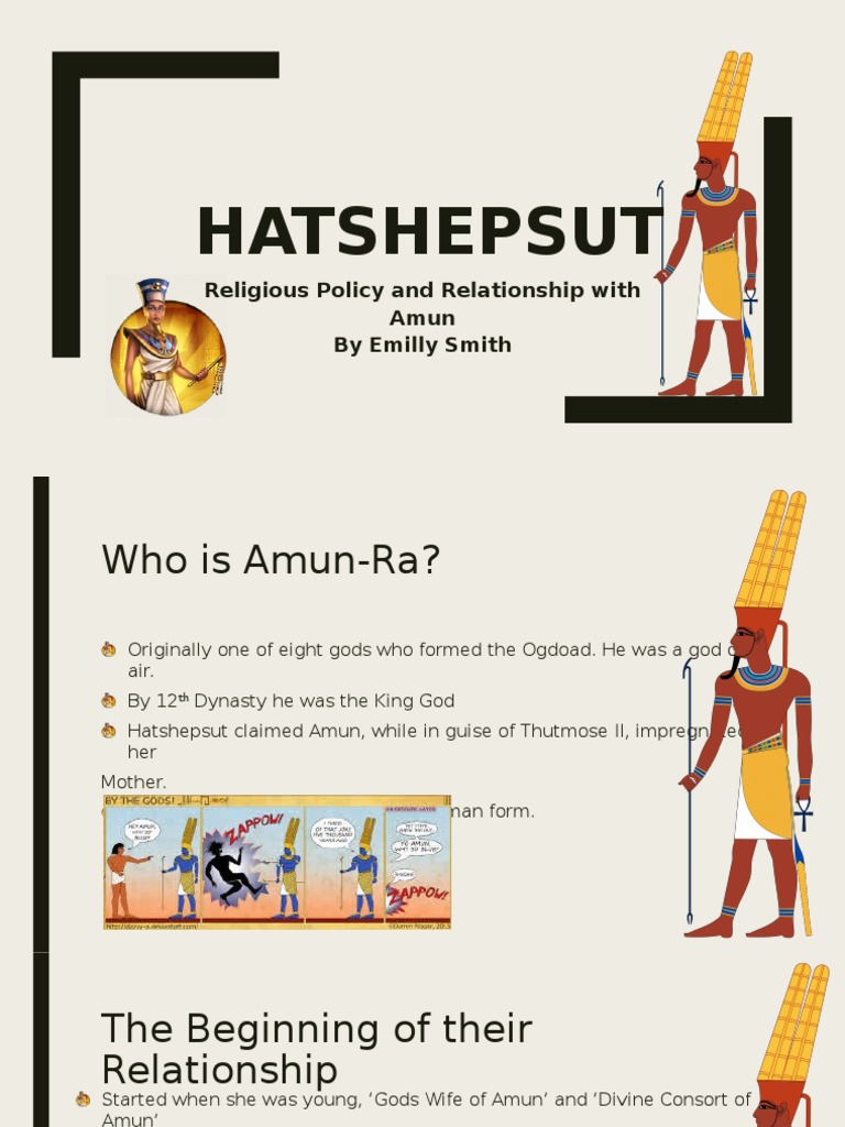 Hatshepsut Presentation | Hatshepsut | Ancient Egyptian Religion