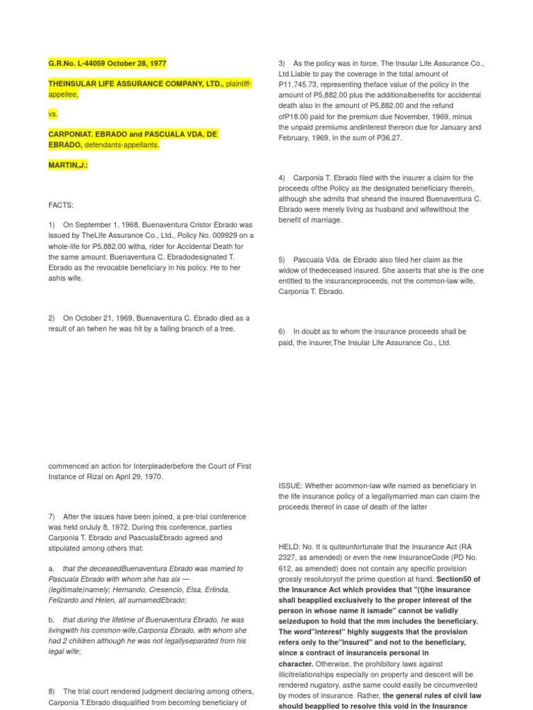 Second Batch Consolidated. | PDF | Lease | Life Insurance