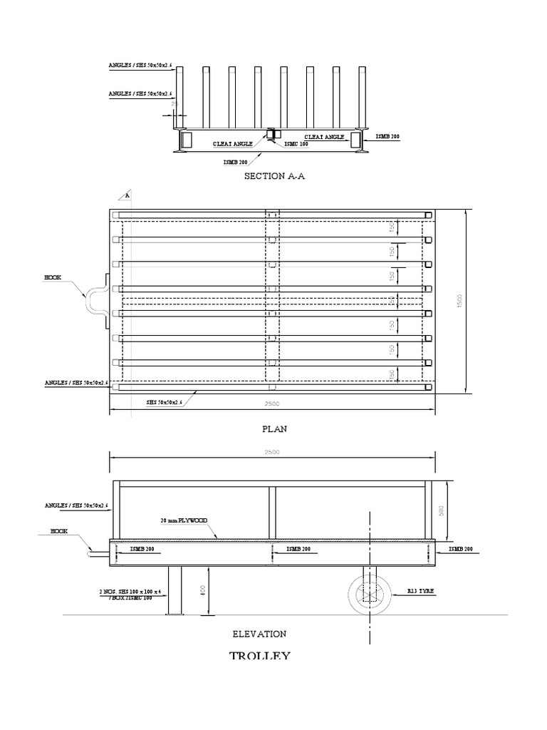 Trolley Drawing | PDF