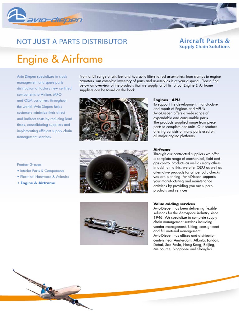 Engine & Airframe: Not Just A Parts Distributor | PDF | Electrical ...