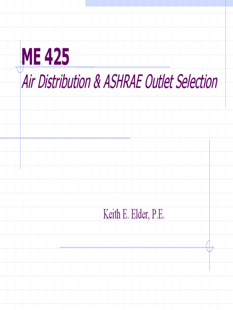 Air Distribution N Outlet Selections | PDF | Hvac | Ventilation ...