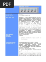 Silgram Drug Study | PDF | Medical Specialties | Clinical Medicine