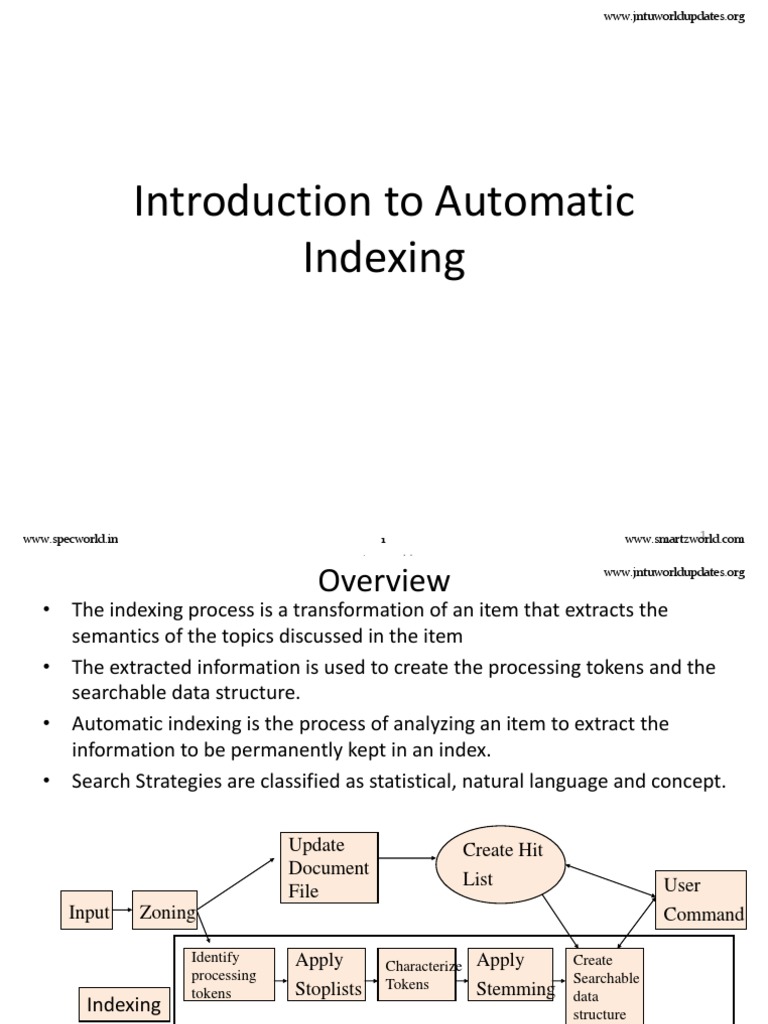IRS Unit-3 | PDF | Search Engine Indexing | Information Retrieval