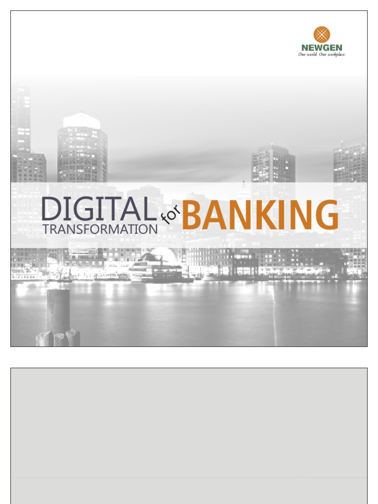 Banking Digital Transformation Guide | PDF | Business Process | Banks