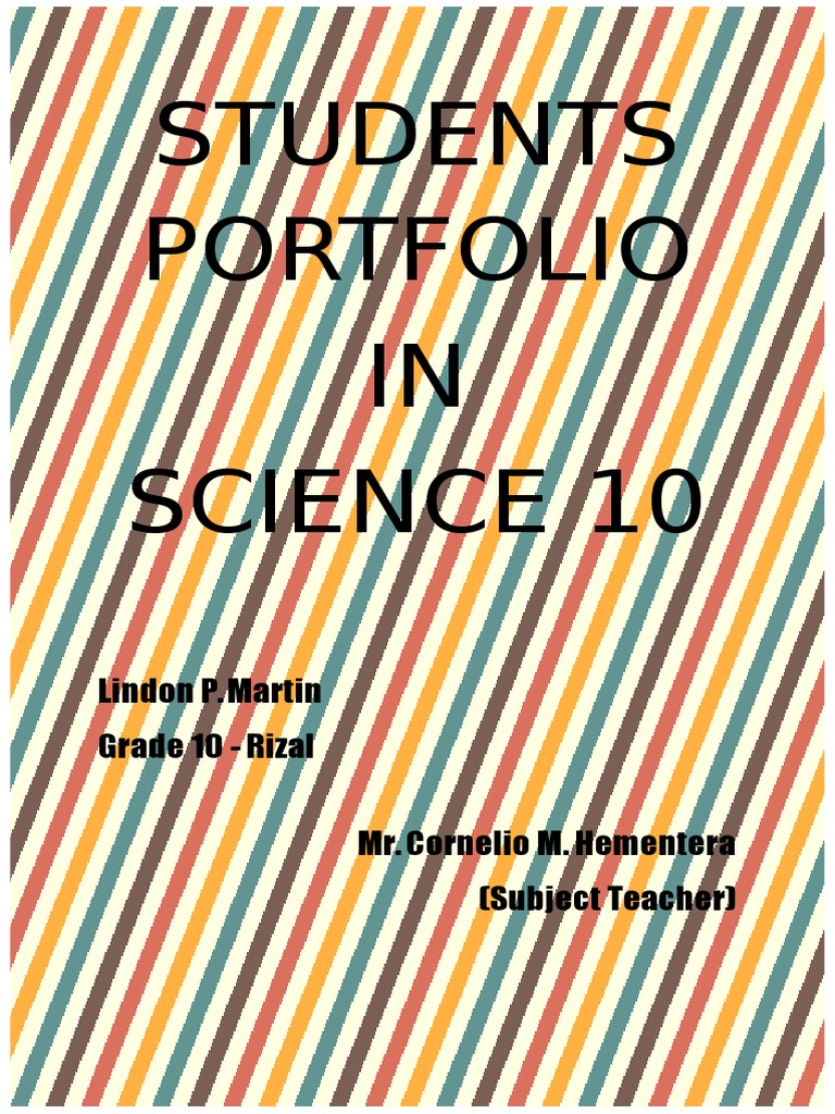 Students Portfolio | PDF