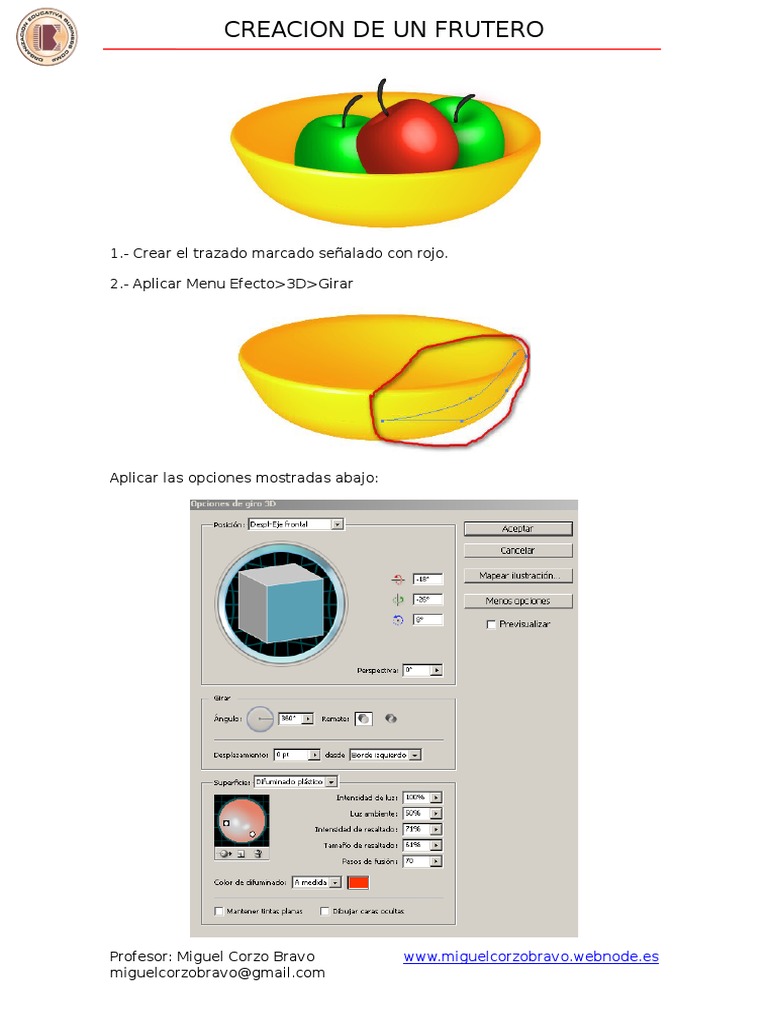 Creando Un Frutero Pdf Color Point And Click
