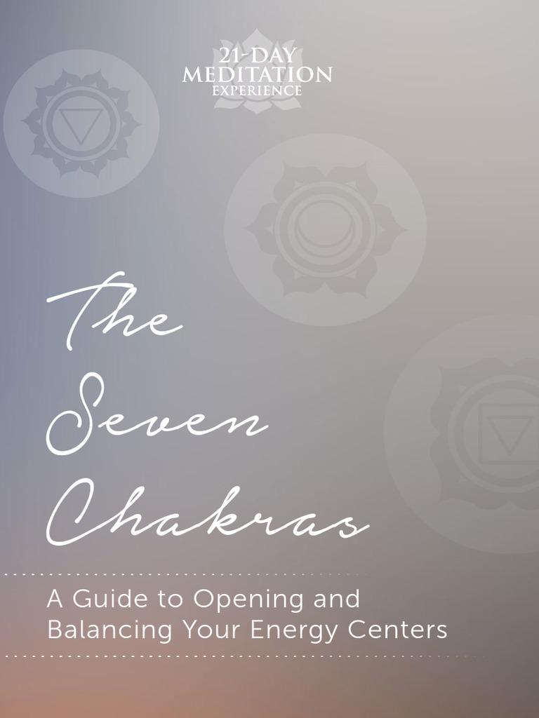 The Seven Chakras - Deepak Chopra | PDF | Chakra | Spirituality