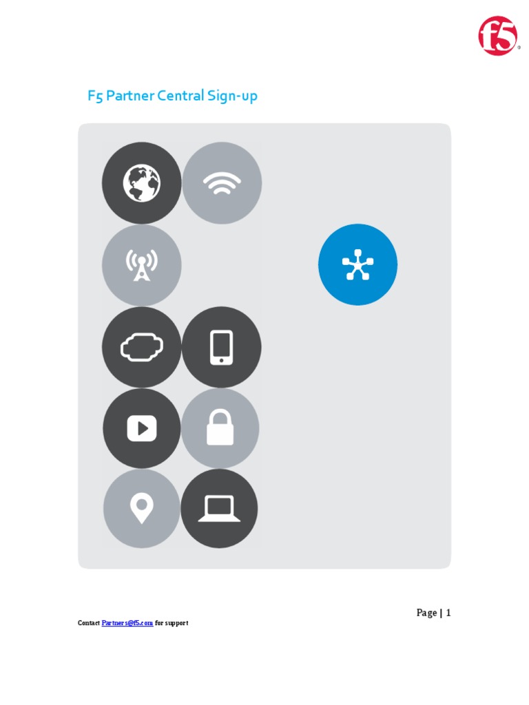F5 Partner Central Registraion Step by Step Guide - Aug 2015 | PDF ...