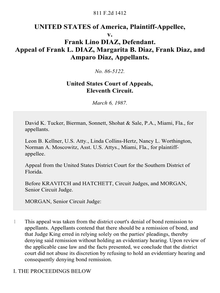 Bond Remission Appeal Denied | PDF | Surety Bond | Appeal