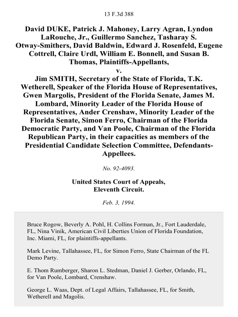 United States Court of Appeals, Eleventh Circuit | PDF | Supreme Court ...