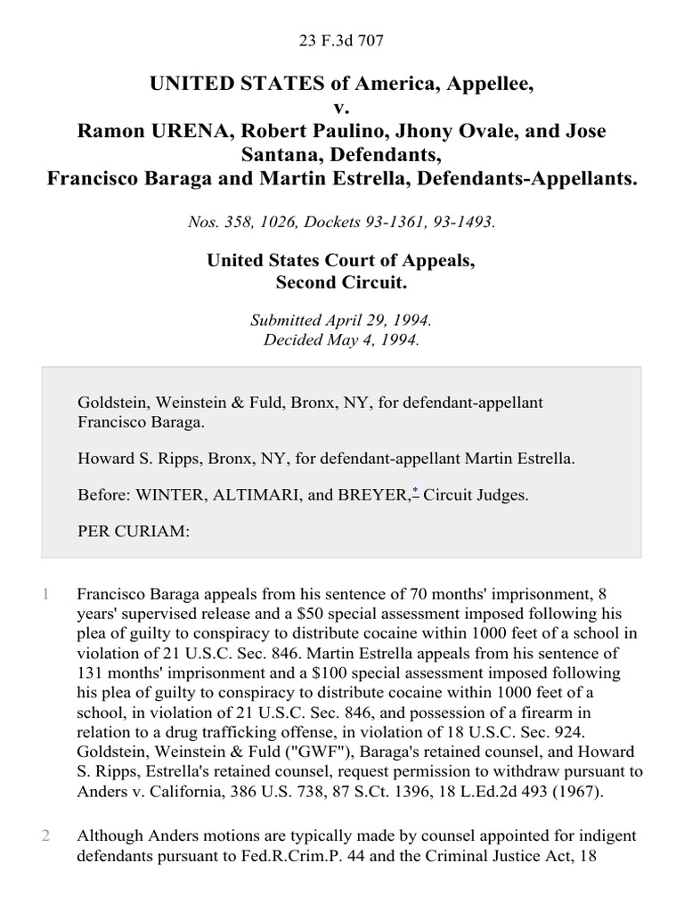 United States v. Ramon Urena, Robert Paulino, Jhony Ovale, and Jose ...