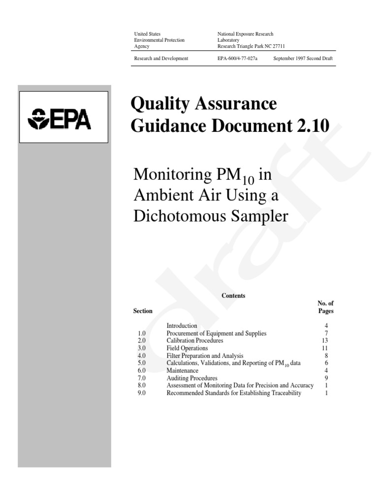 EPA-600 4-77-027a PDF | PDF | Calibration | Pressure Measurement