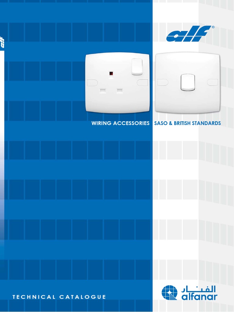 Alfanar Alf Wiring Accessories Catalog | Ac Power Plugs And Sockets ...