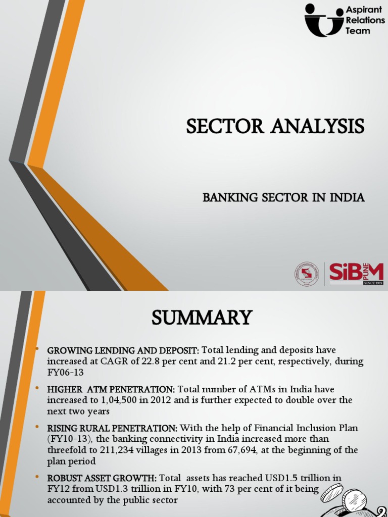 Banking Sector Analysis | PDF | Financial Inclusion | Reserve Bank Of India