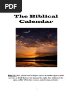The Essene Calendar | PDF | Calendar | Hebrew Calendar