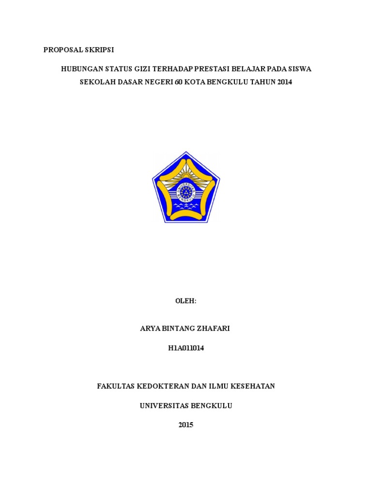 Contoh Cover Unib | PDF