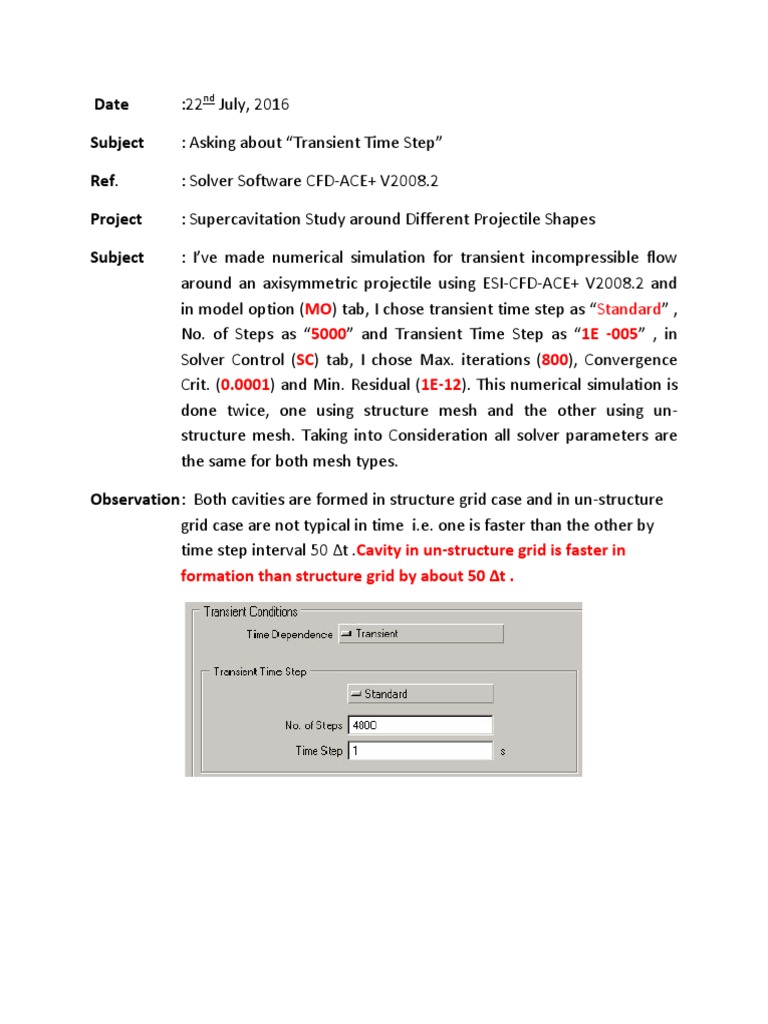 CFD Letter | PDF
