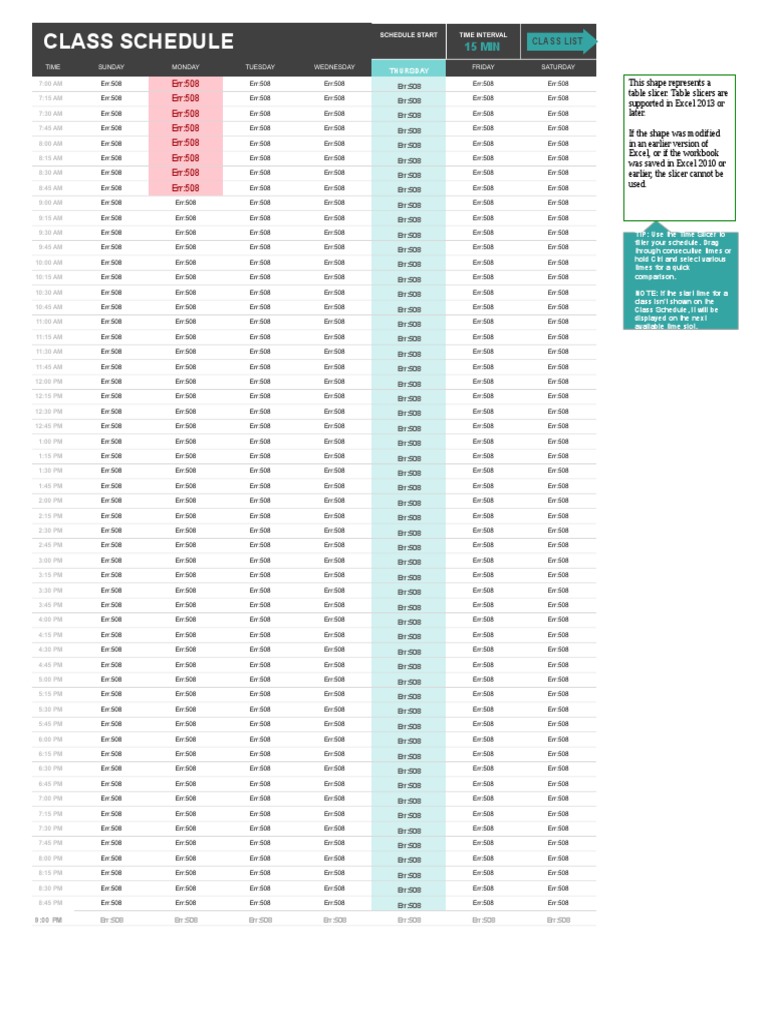 Class Schedule: Err:508 Err:508 Err:508 Err:508 Err:508 Err:508 Err:508 ...