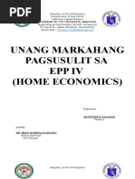 EPP 4 Activity Sheet | PDF