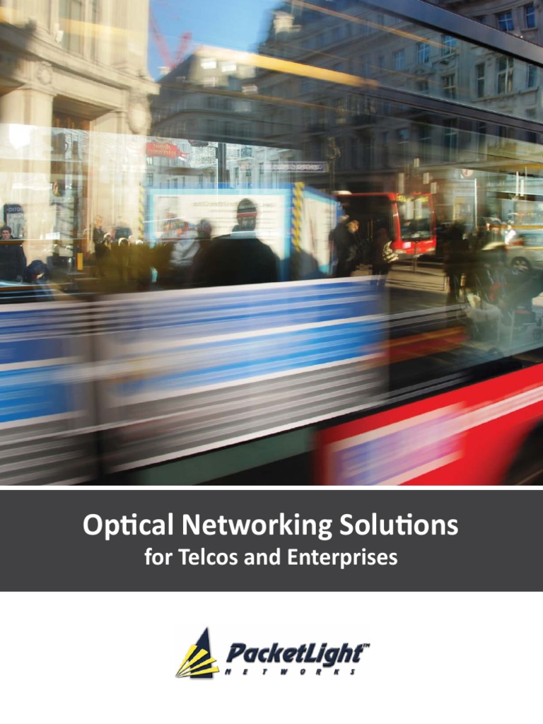 Packet Light Brochure Booklet | PDF | Wavelength Division Multiplexing ...