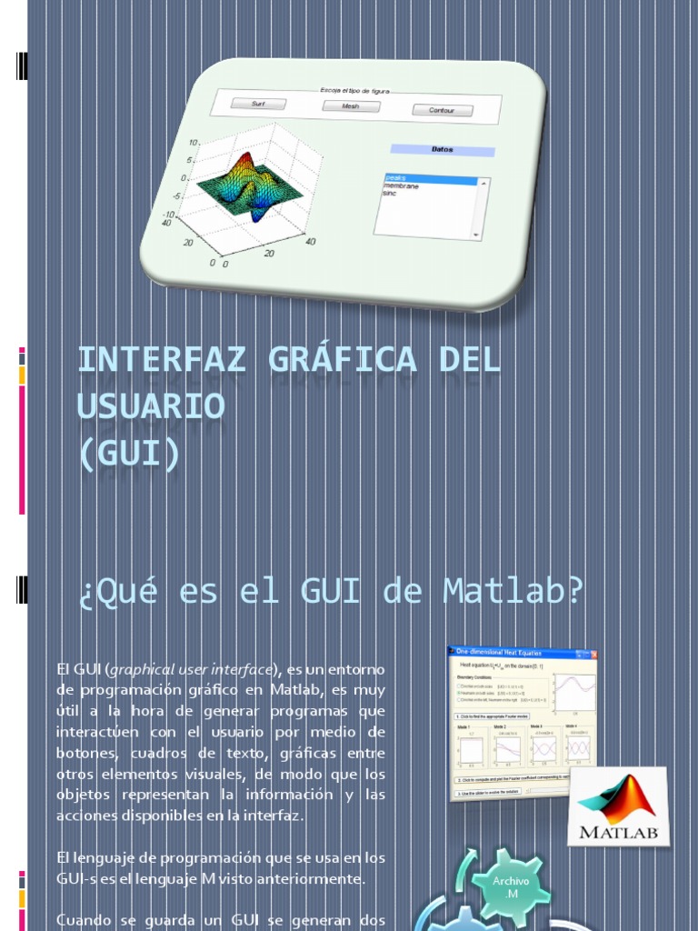 Introducción a las Interfaces Gráficas de Usuario en MATLAB: Creación y ...