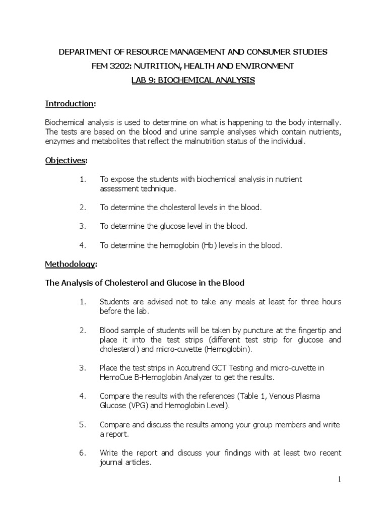 Lab 9 (Biochemical Test) - Edited PDF | PDF