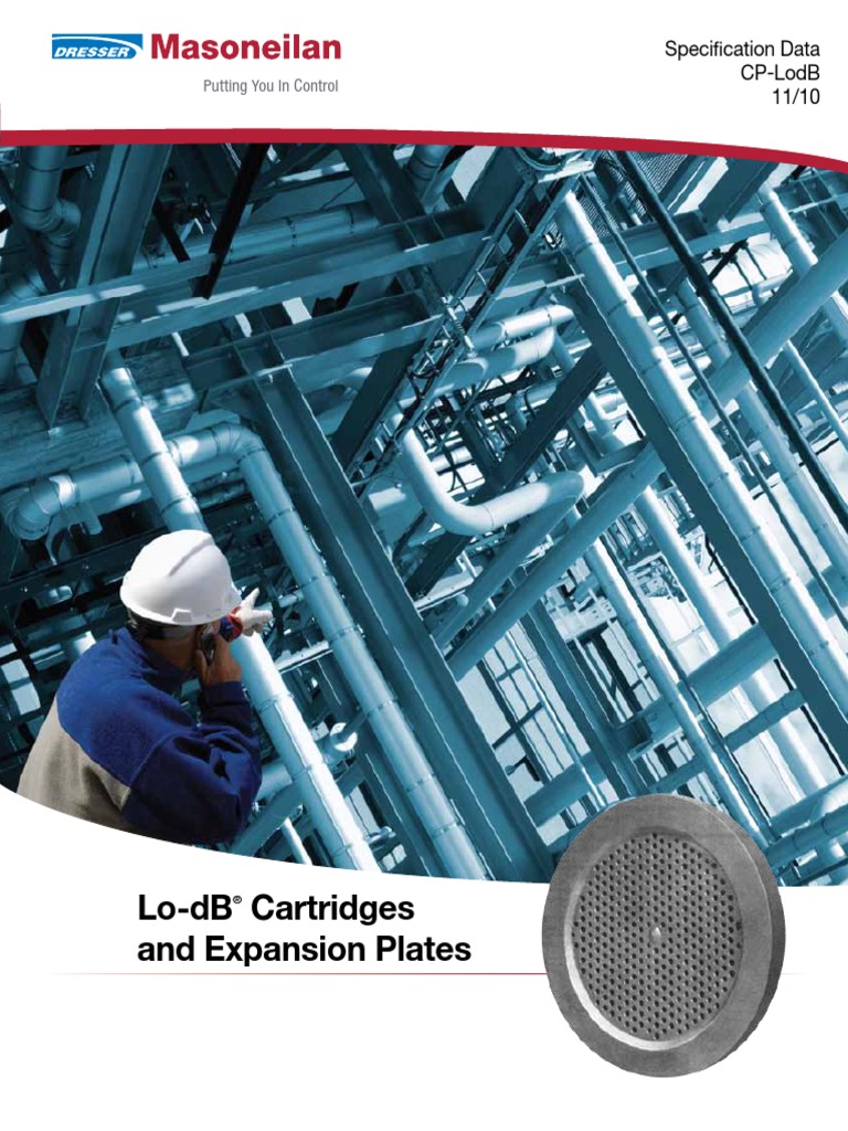 Lo-dB Cartridges and Expansion Plates | PDF | Structural Steel | Pipe ...