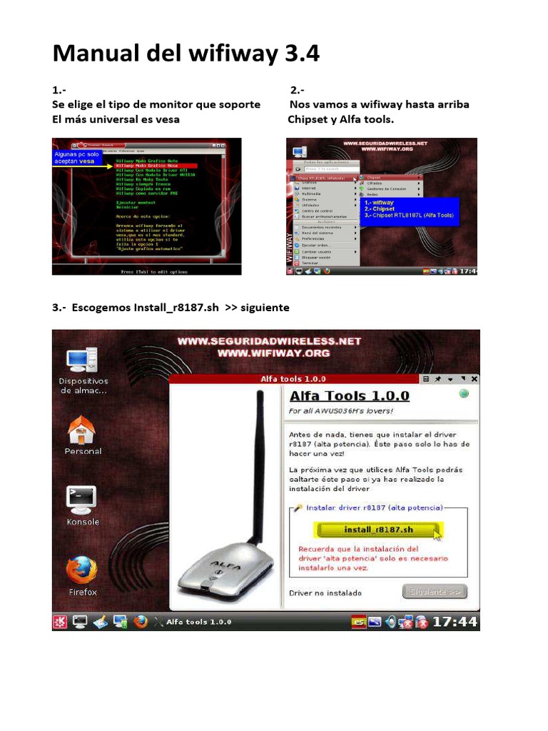 Guía de Instalación Wifiway 3.4 | PDF