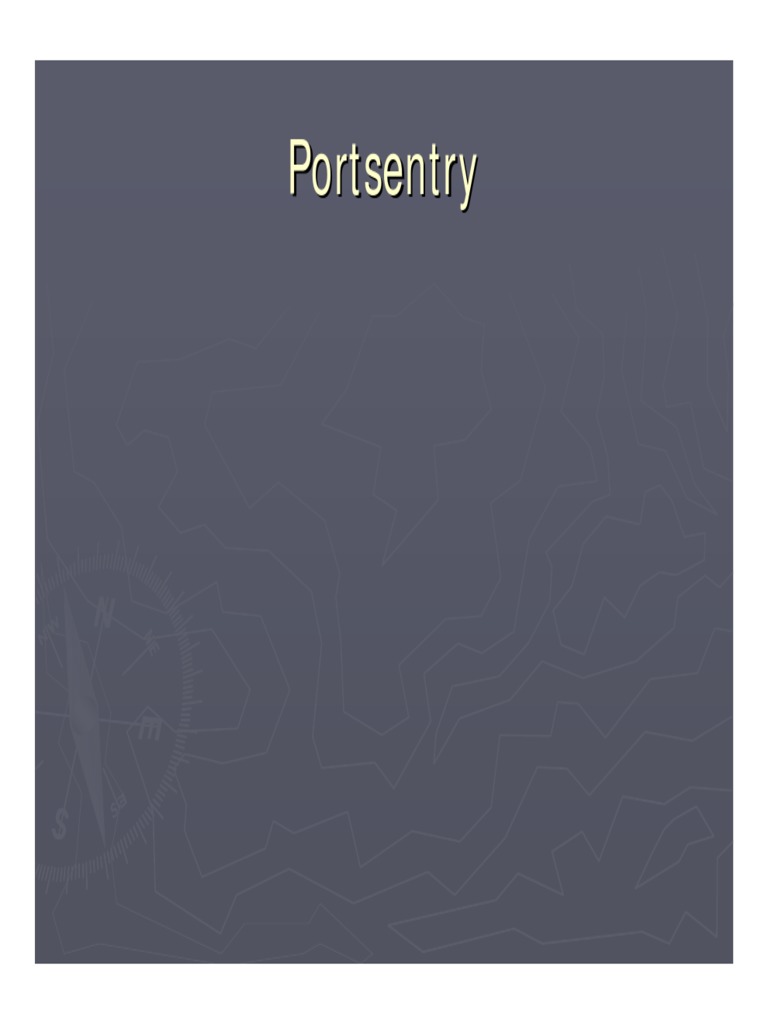 Modul 8 Portsentry | PDF | Port (Computer Networking) | Digital Technology