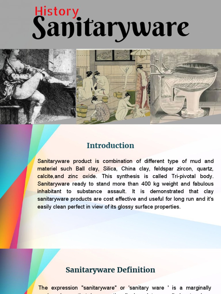 Sanitaryware: Ancient Time To Modern Time | PDF | Sink | Toilet