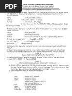 Contoh Addendum PKWT | PDF