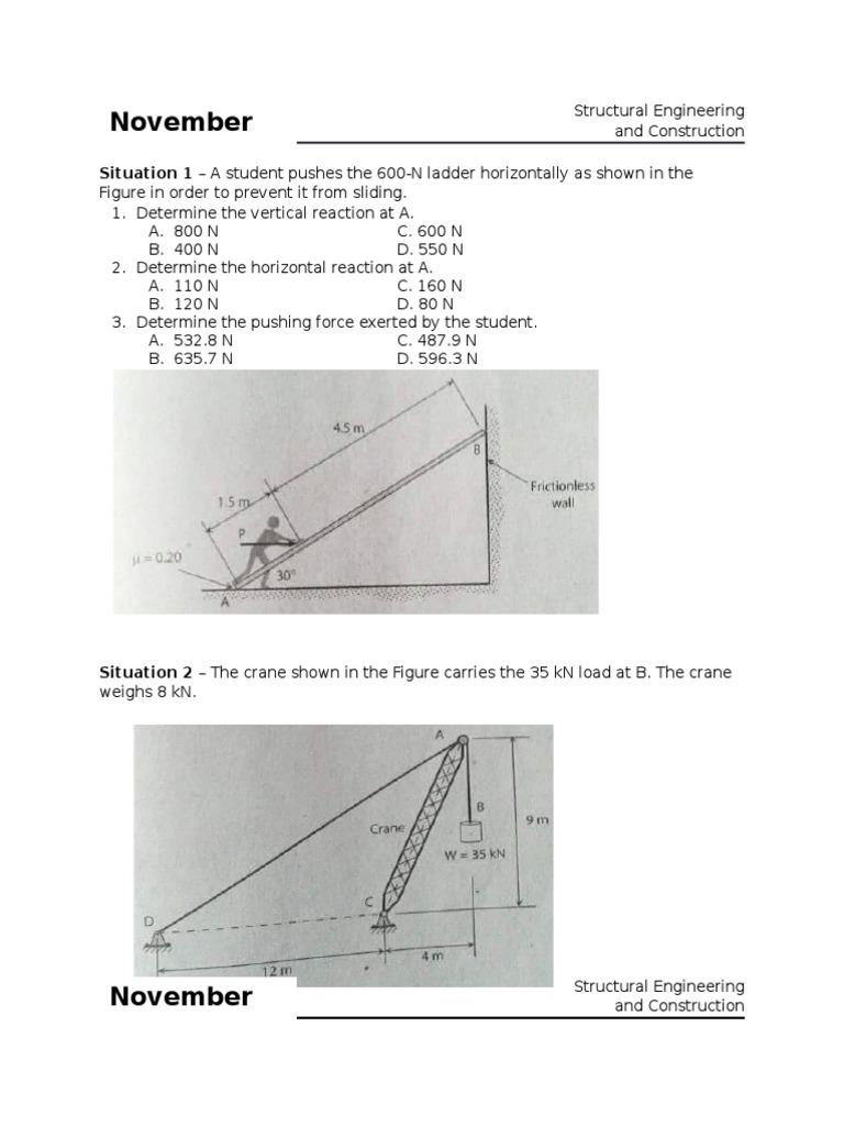CE - Structural Engineering | PDF | Screw | Stress (Mechanics)