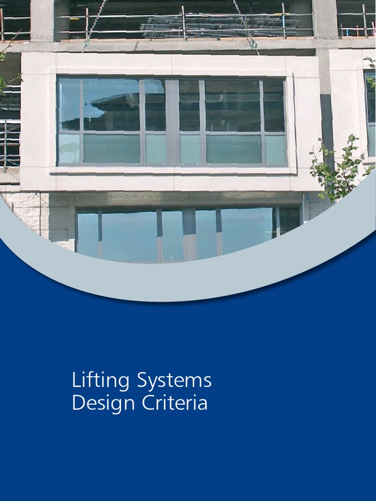 Lifting Systems Design Criteria | PDF