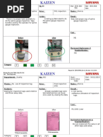 Dock Audit Check Sheet | PDF