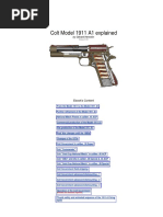 PDF Pistol Inspection Form | PDF | Military Technology | Firearms